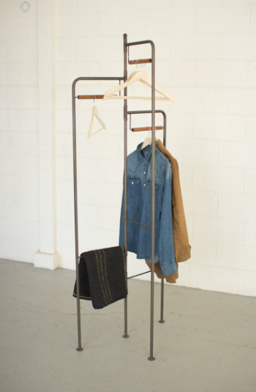 Wood & Metal Folding Display Rack – TheClearHome